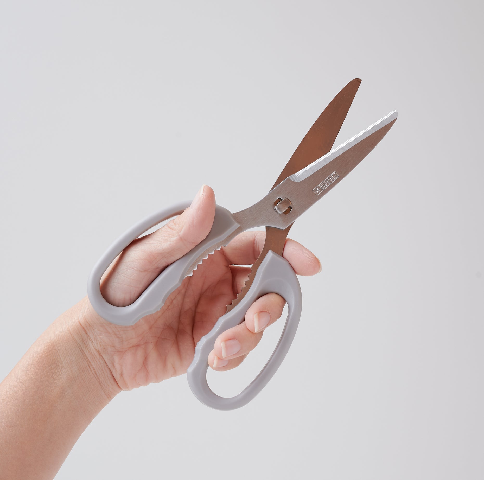 Left-Handed Kitchen Shears by Suncraft | Easy-Clean | Seki, Japan ...