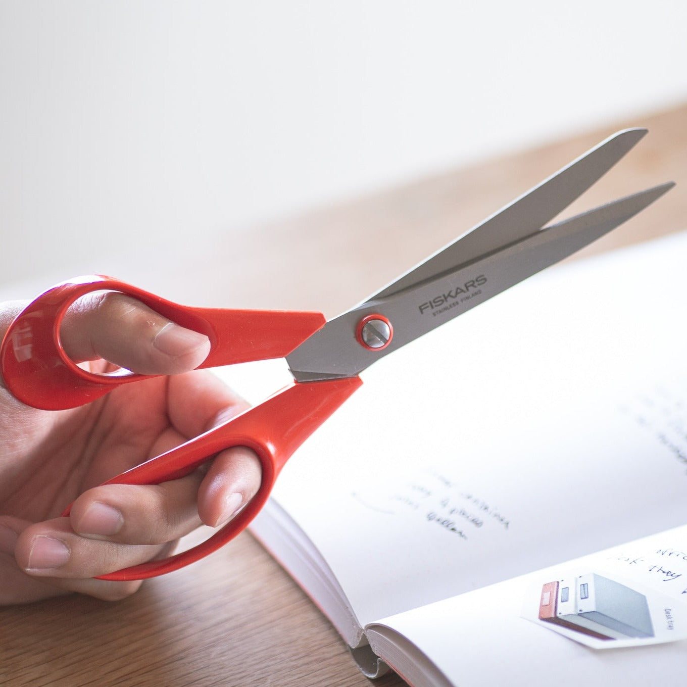 FISKARS Left-Handed All-Purpose Scissors – Large, Made in Finland ...